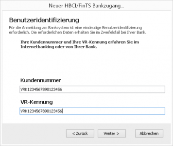 Banking 4W – VR-Kennung Blog
