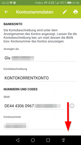 GLS mBank, Banking4i, Banking4A: Kontoeinstellungen kontrollieren ...