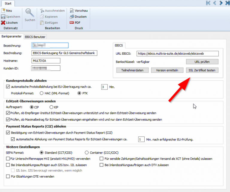 SFIRM EBICS Zertifikate des Servers abgleichen – VR-Kennung Blog