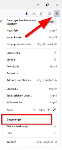 Popup-Fenster erlauben – VR-Kennung Blog