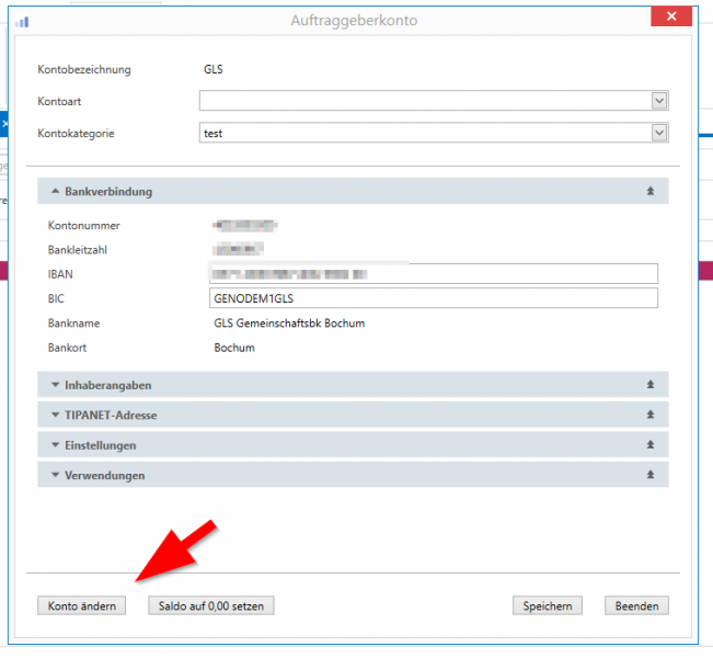 Profi cash 12 – Kontobezeichnung ändern – VR-Kennung Blog