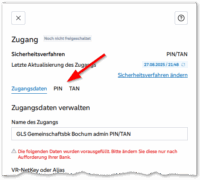 BankingManager – PIN und TAN einrichten – VR-Kennung Blog